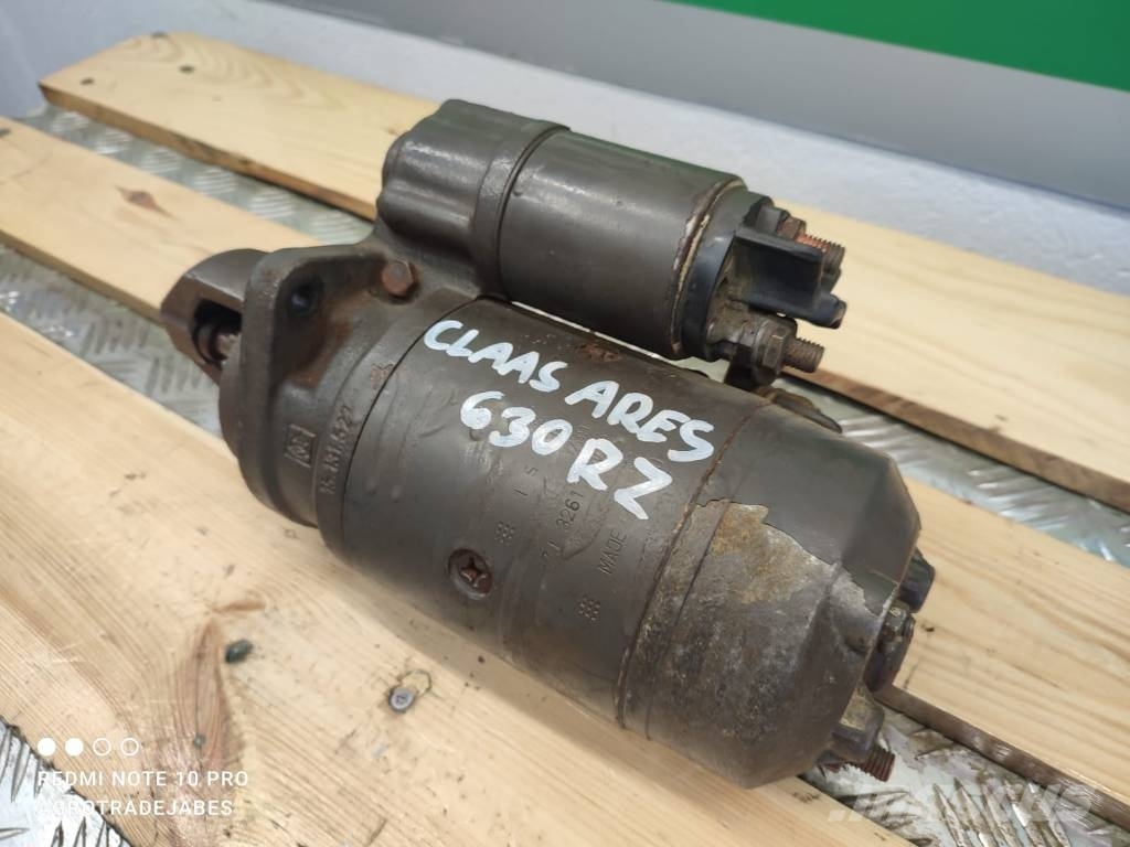 Claas Ares 630 RZ engine starter, wilkowo, wielkopolskie, Polónia ...