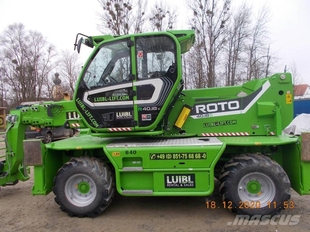 Merlo Roto 40.18S, 18m 4 ton new model, good condition, 2019, Passau ...