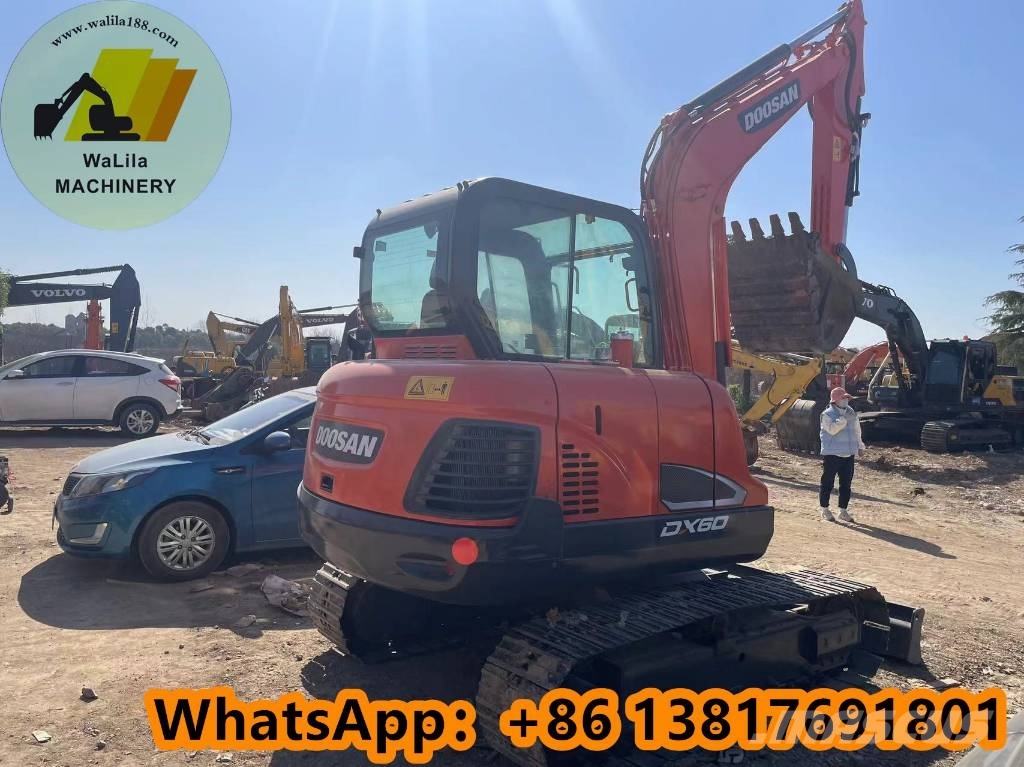 Doosan DX 60 R, 2020, 中國 - 小型挖土機/掘鑿機
