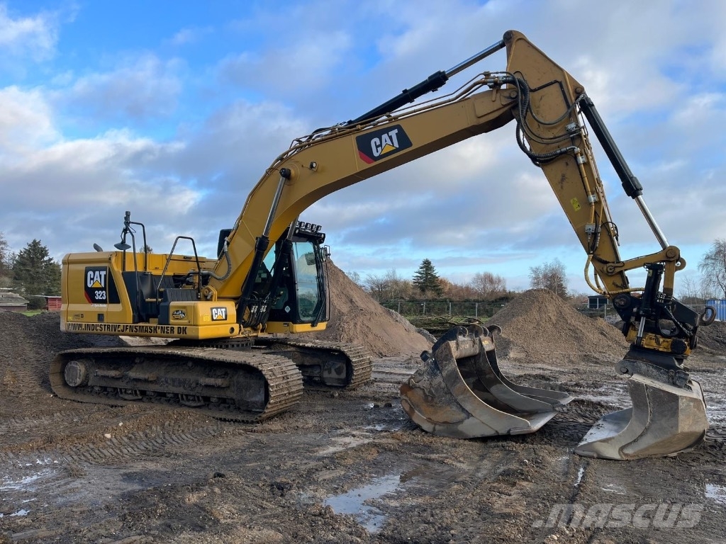 Cat 323 Nextgen, 2018, Danmark - Brugte larvebånd - Mascus Denmark