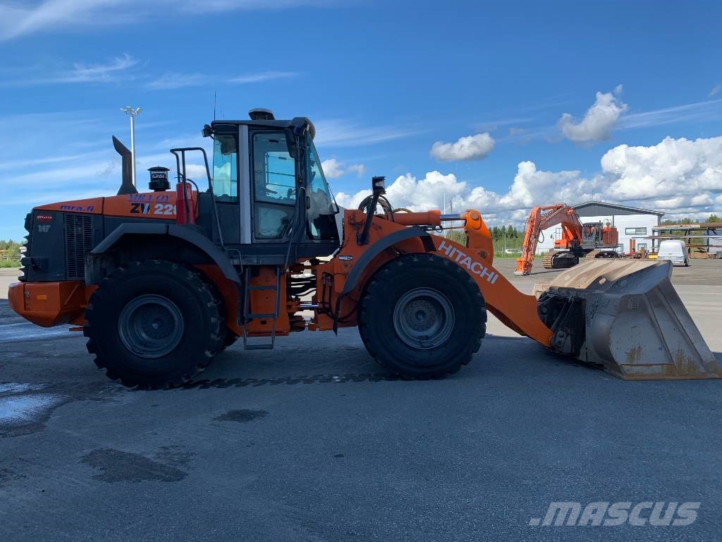 Hitachi ZW 220-5 Long Boom, 2012, Tornio, Finland - Used wheel loaders ...