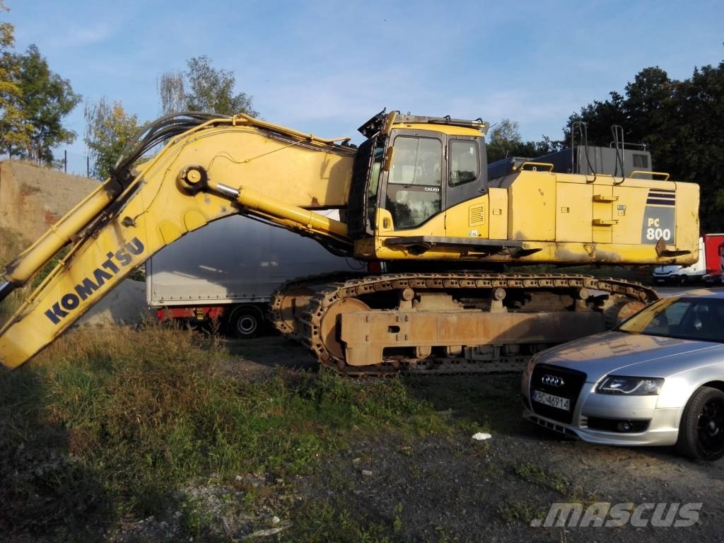 Komatsu PC800-8, 2011, Gozdanin k/ Zgorzelca, Polska - używane koparki ...