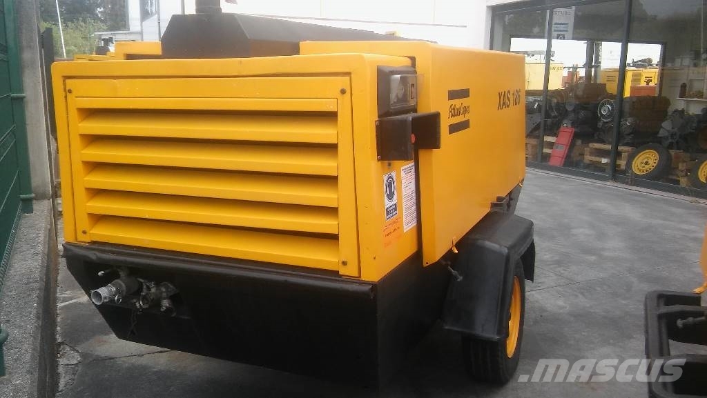 Atlas Copco XAS 186 DD, Cambre, Espanja - Käytetyt kompressorit ...