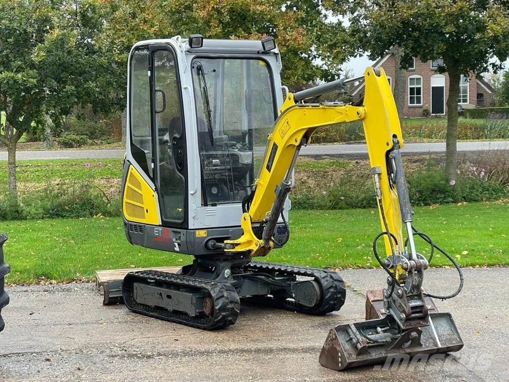 Wacker Neuson ET 18 MINI KRAAN RUPSKRAAN KANTELBAK, 2015, Ruinerwold ...