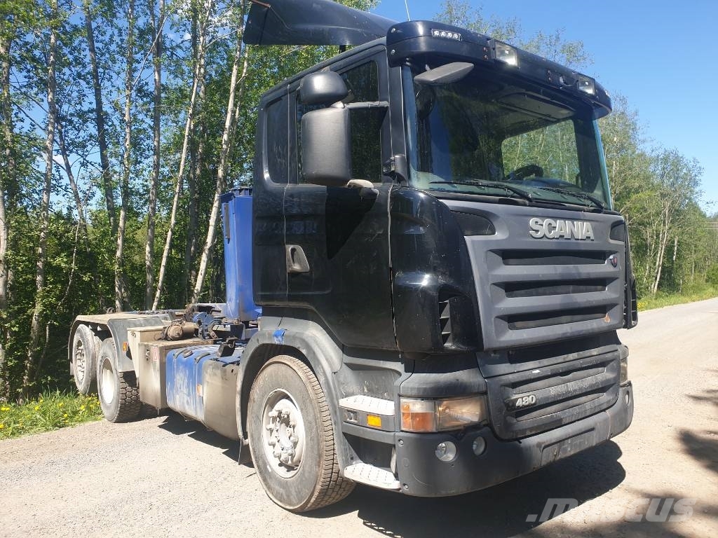 Scania R 480 LB puretaan, 2007, Finland - Brugte kroghejs - Mascus Denmark