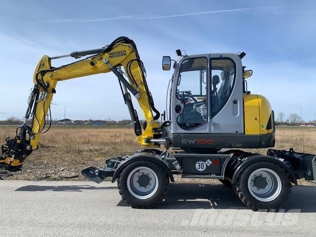 Wacker Neuson EW 100 , Uthyres - koparki kołowe do wynajęcia, Rok ...