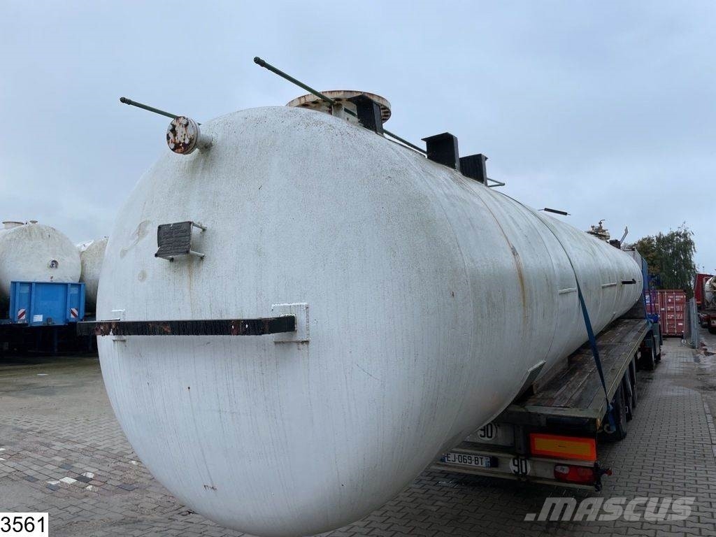 Csepeli Gas 63000 liter LPG GPL gas storage tank, 1973, EDE, Nizozemska ...