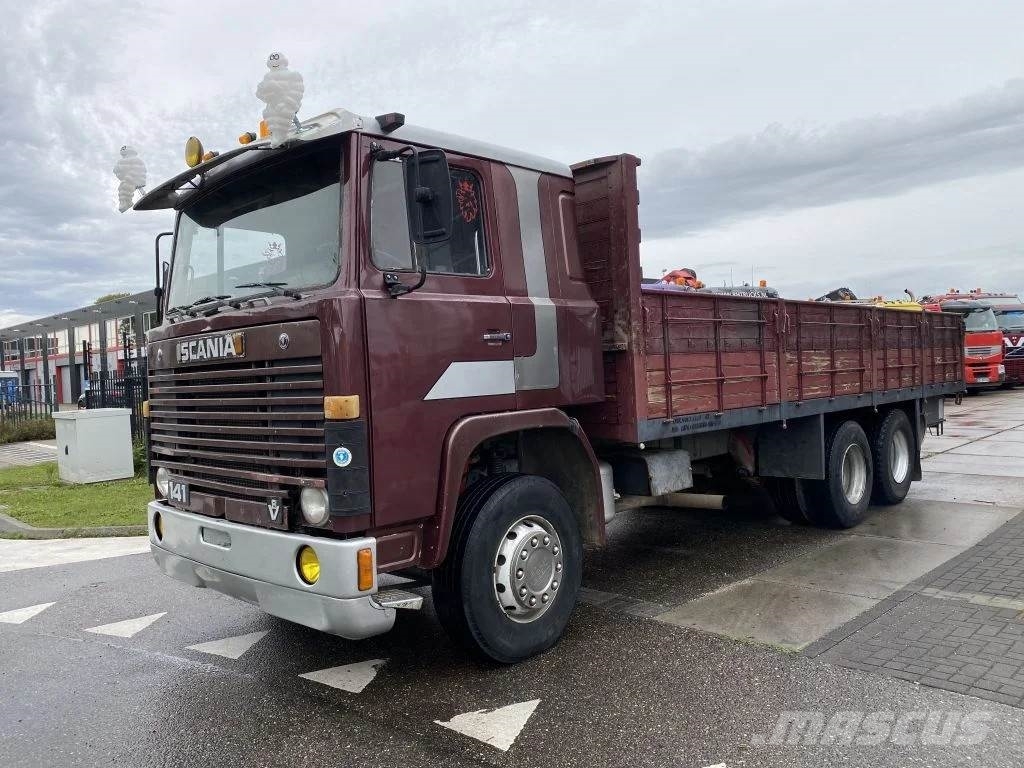 Scania LB141 V8 141 V8 - 6X2 - BOX 7,35 METER, 1977, Meerkerk ...