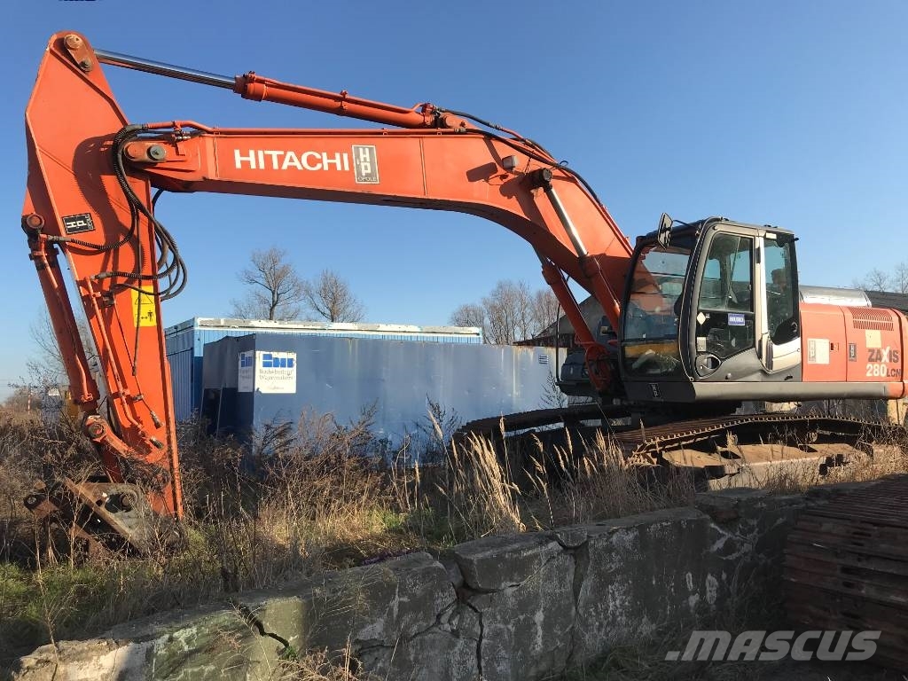 Hitachi ZX 280 LC-3, 2008, Polska - używane koparki gąsienicowe - Mascus Polska