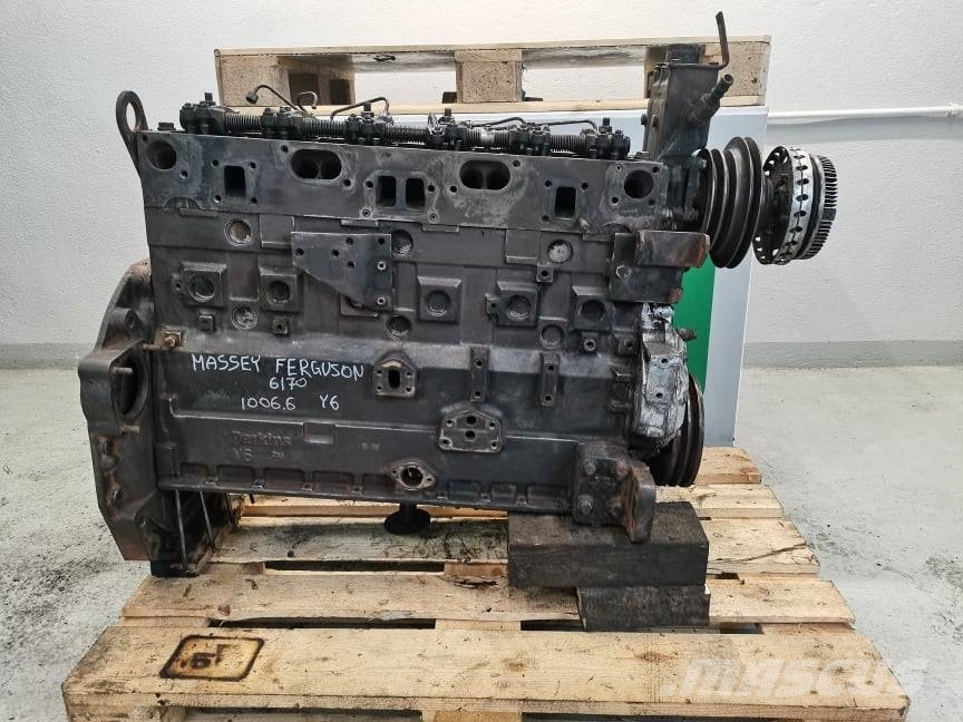 Massey Ferguson 6180 {shaft engine Perkins 3711K0, , Pologne - d ...