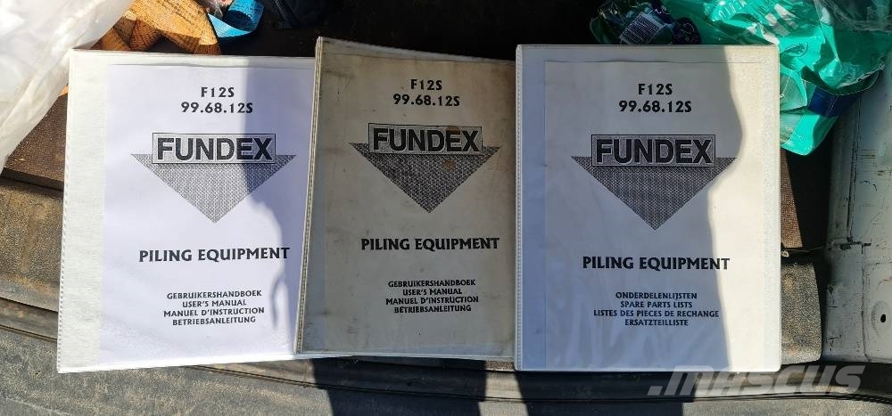 IHC Fundex F12 S Bohrgerät / Ramme, 1999, Germany - Used piling rigs - Mascus Ireland