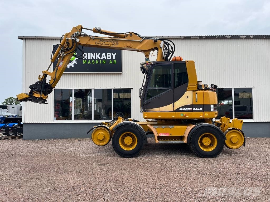 Hydrema M1600C RAIL, 2012, Rinkaby, Skåne län, Sweden - Used wheeled ...