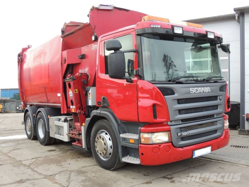 Scania P320 Śmieciarka, 2011rok, 6x2, 320KM, EURO 5 ...0, 2011, Kielno ...