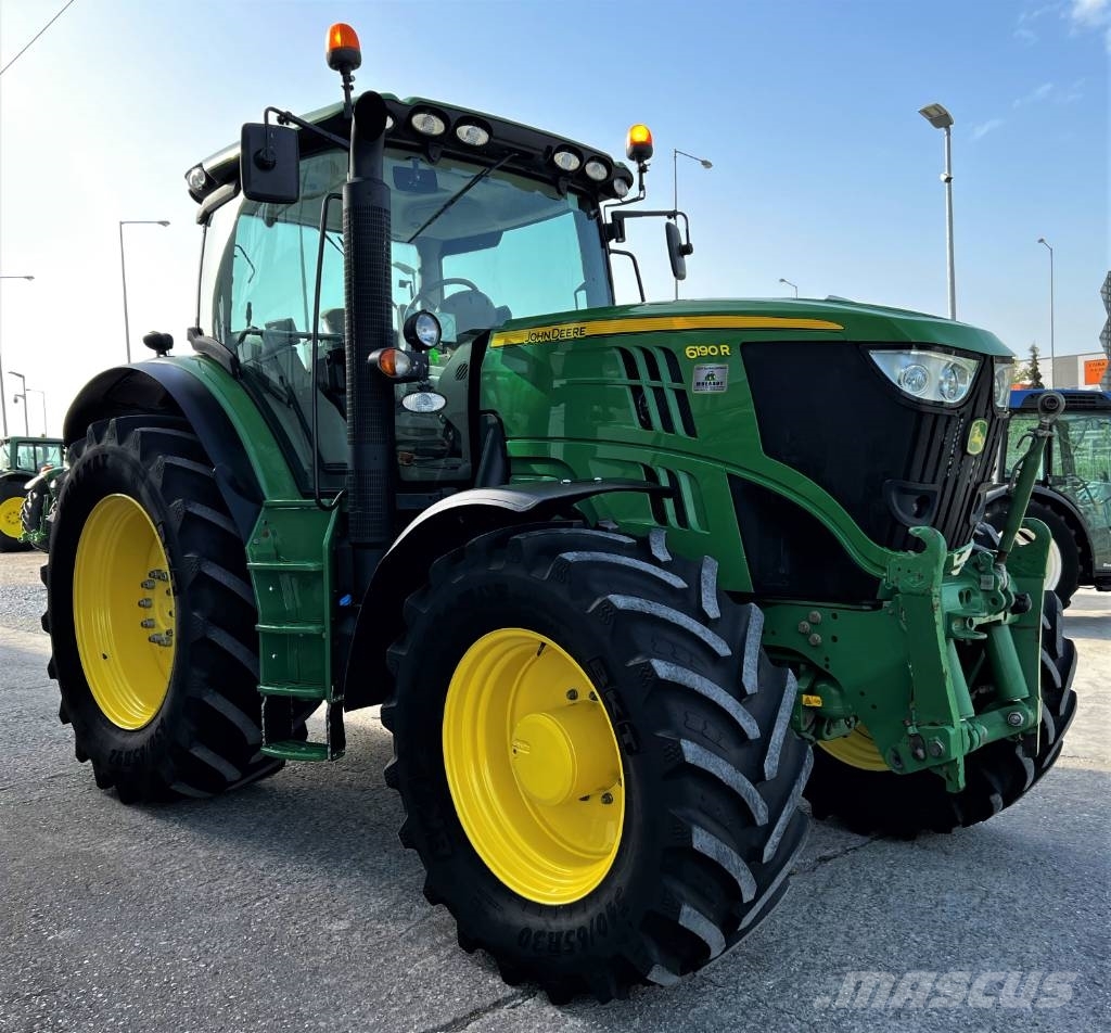 John Deere 6190 R, 2012, Grèce - d'occasion tracteur - Mascus France