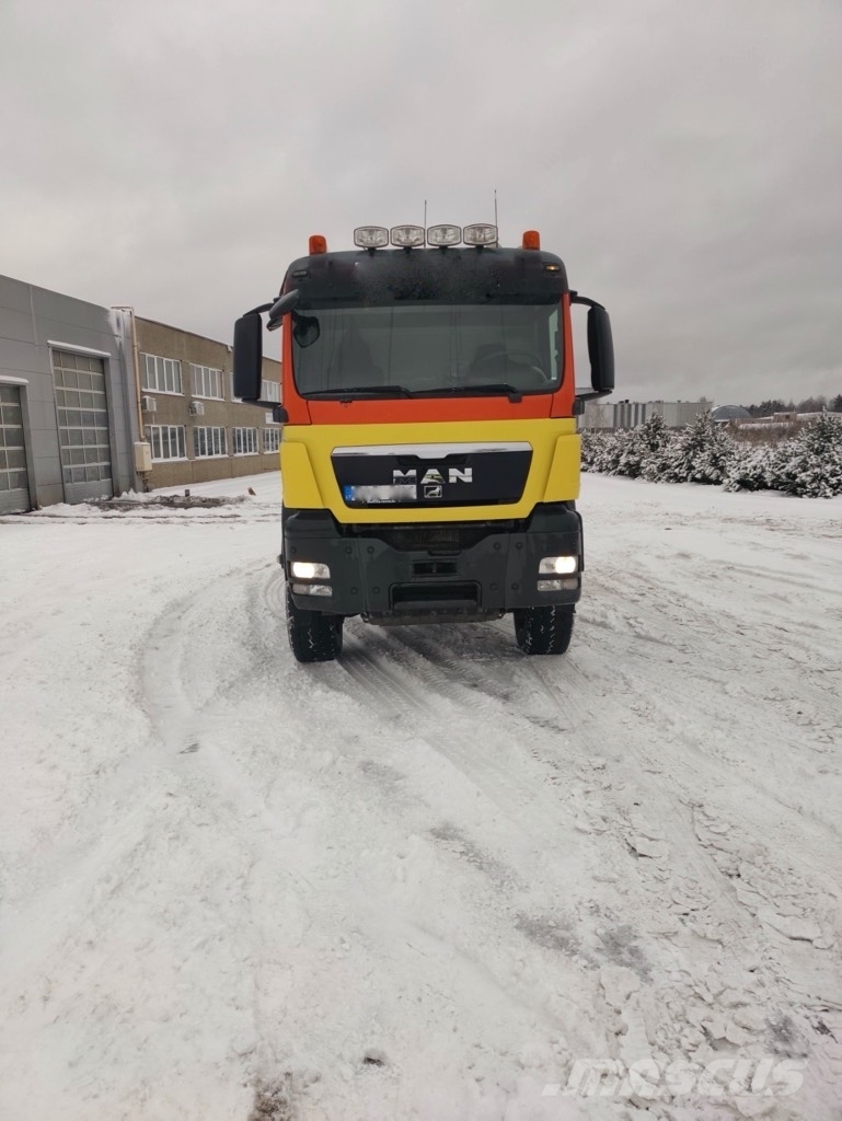 MAN TGS 26.440 6x6 crane, 2011, Litauen - Gebrauchte Kipper - Mascus ...