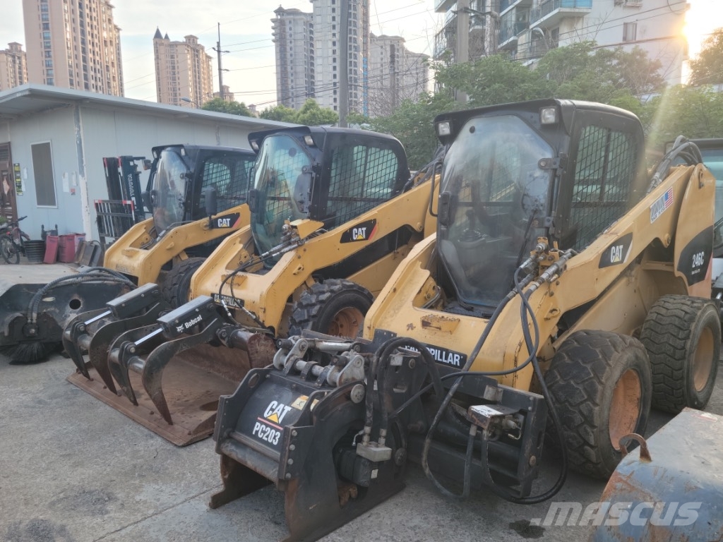 CAT 246 C skid steer loader, 2017, 중국 - 익숙한 스키드로더 - Mascus Korea