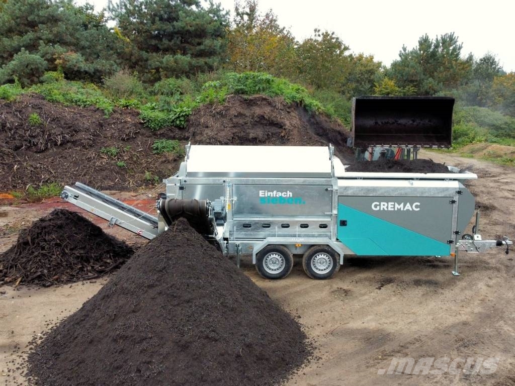 Gremac e2+ Mobile Trommelsiebanlage - 3m Trommel, 2022, 84307 Eggenfelden, Alemanha - tambores ...