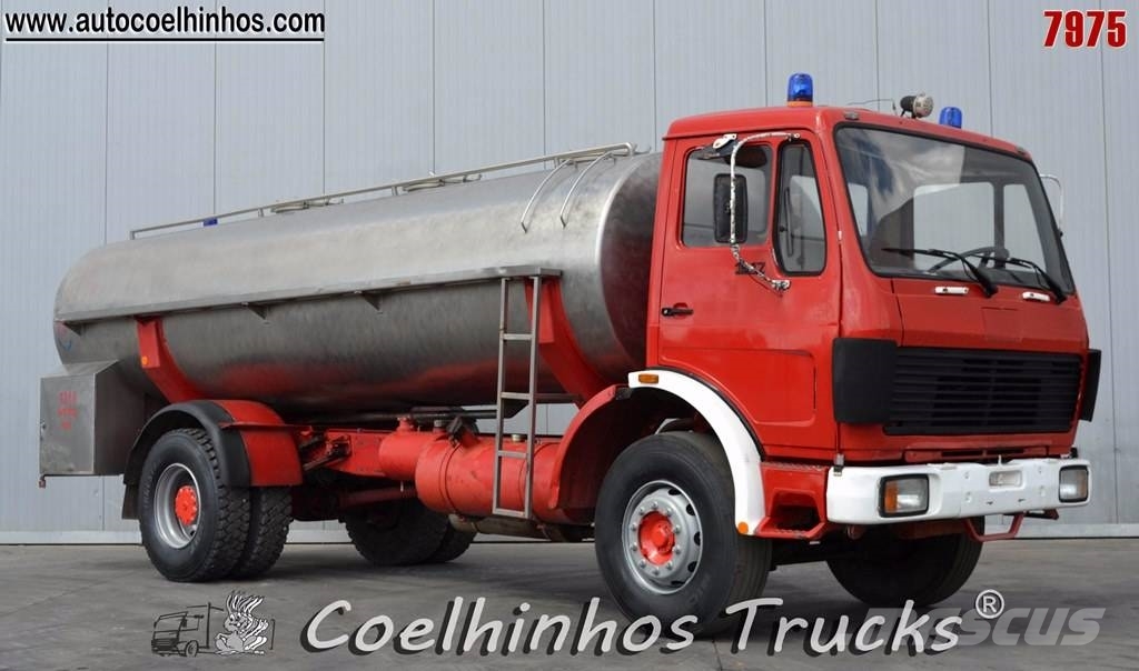 Used Mercedes-Benz 1617 K tanker trucks Year: 1990 Price: $11,894 for ...