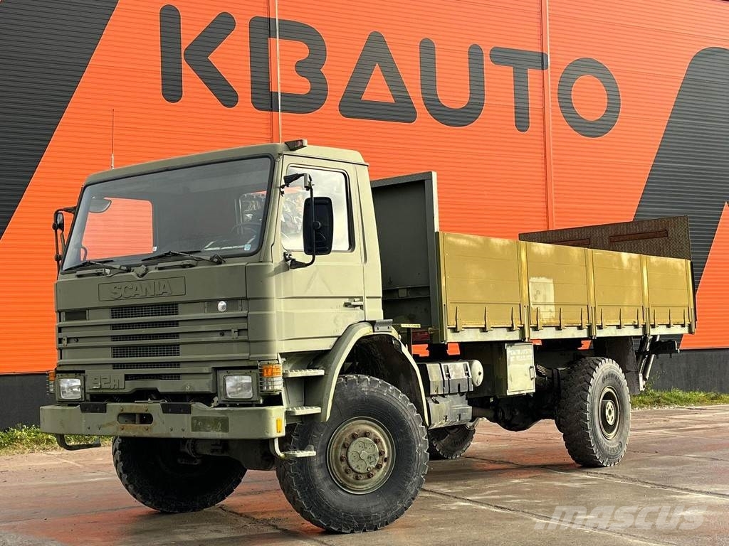 Scania P 92 4x4 SINGLE WHEEL REAL 4x4 WITH ONLY 48838 KM, 1988, Lääne ...