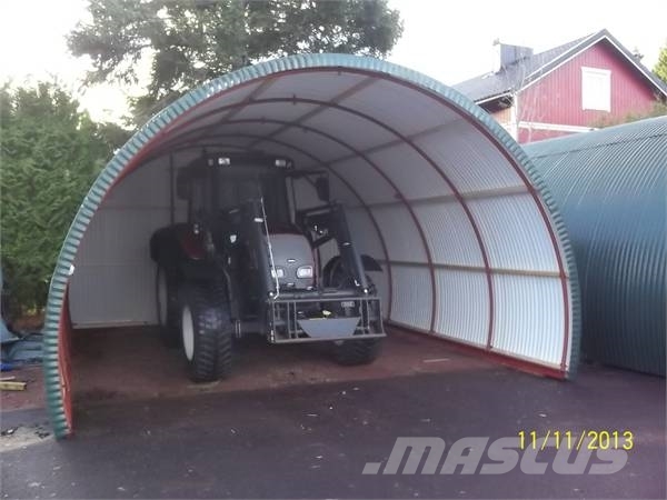 Future Rundbuehall Stål Hall Flyttbar 30m2 Garage, 2023, Jomala Åland ...