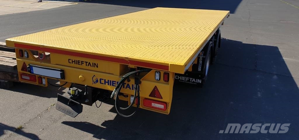 Trailer Road Rail Platform Rail, 2015, Pabianice, Poland - Used flatbed ...