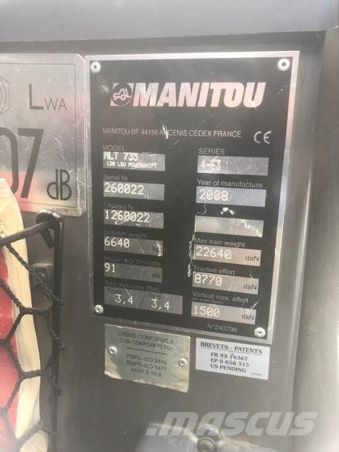 Manitou MLT 735, 2009, Main Road, Belton, Grantham, Lincolnshire ...