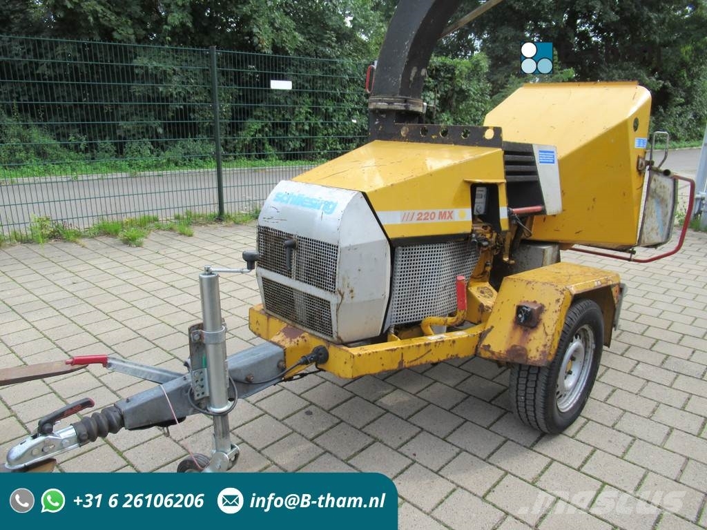 Schliesing 220 MX Houtversnipperaar, 1997, Rheden, Pays-Bas - Mascus France