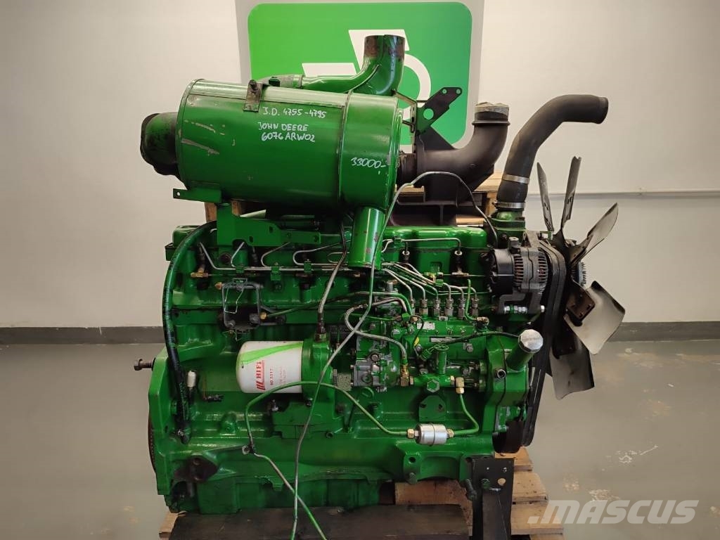 John Deere Engine 6076ARW02 JOHN DEERE 4755, wilkowo, wielkopolskie ...