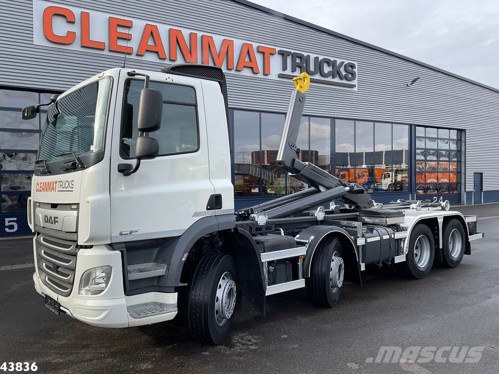 Daf FAC CF 370 8x2 NIEUWE Hyvalift 26 Ton haakarmsyste, 2019, ANDELST ...