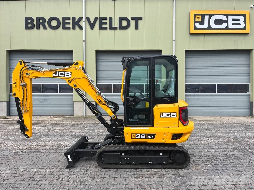 Jcb 36C-1 PRO, 2024, Tynaarlo, Drenthe, 荷蘭 - 小型挖土機/掘鑿機