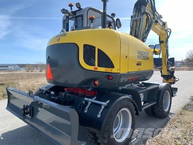 Wacker Neuson EW 100 , Uthyres - pyöräkaivukoneet vuokrattavana ...