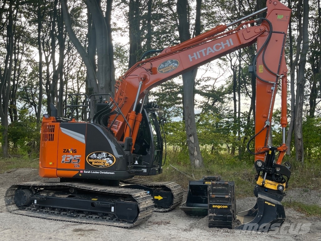 Hitachi ZX 135 US-7, 2022, Dänemark - Gebrauchte Raupenbagger - Mascus ...