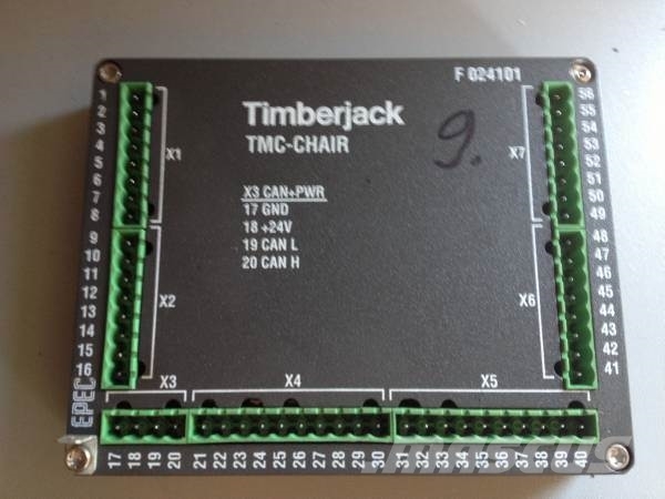 John Deere Timberjack HSM Modules, computers, screens, 2006, Lithuania ...