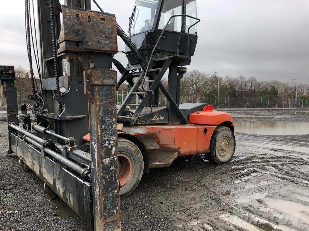 Linde C80/6, 2007, United Kingdom - Used container handlers - Mascus UK