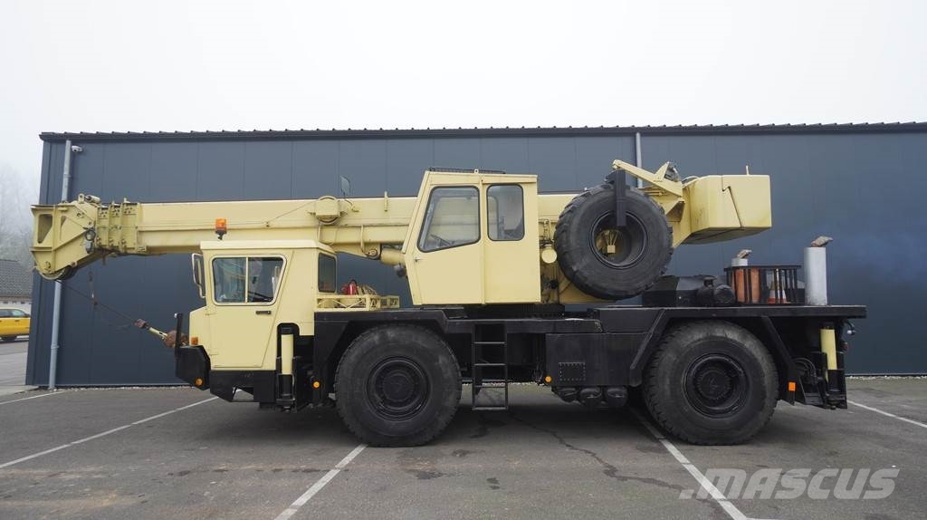 Faun RTF 30 4X4 MOBILE CRANE, 1987, Schiedam, Netherlands - Used mobile ...