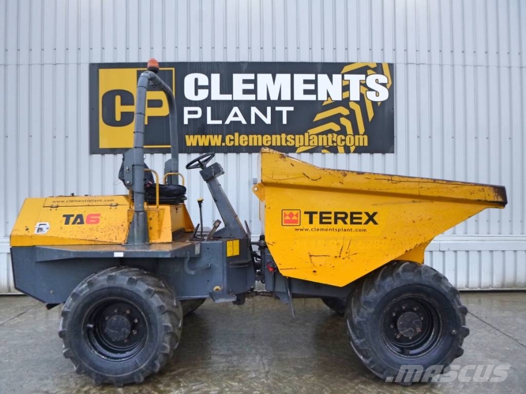 Terex TA 6, 2011, Kirton Lindsey, United Kingdom - Used site dumpers ...