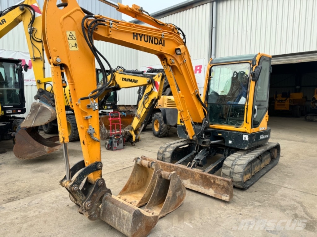 Hyundai R60 CR-9, 2019, 法國 - 小型挖土機/掘鑿機
