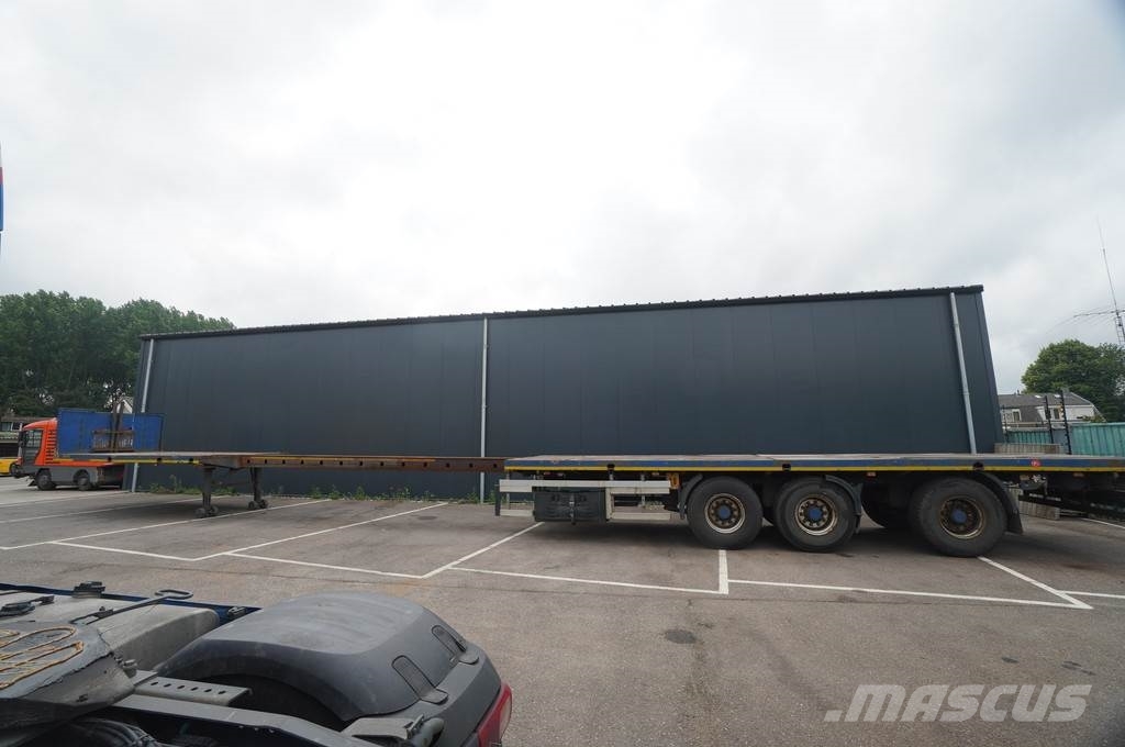 Es-ge 3 AXLE FLATBED EXTENDABLE TRAILER