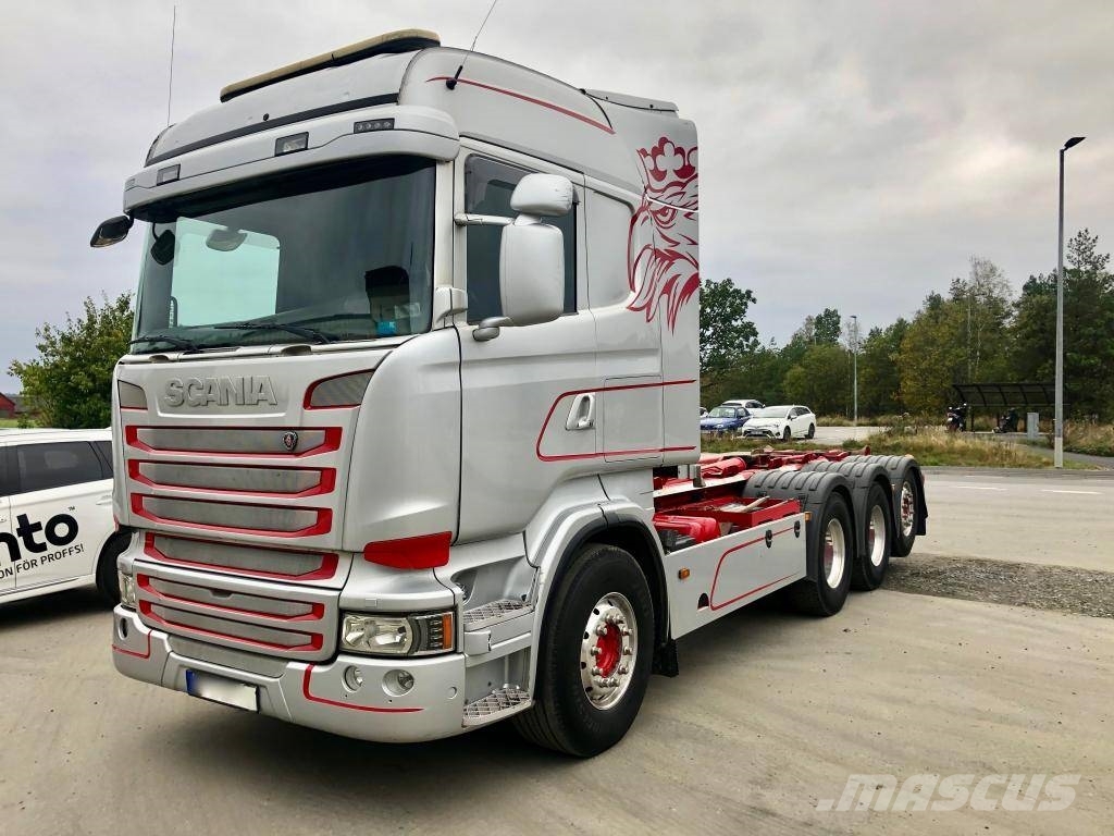 Käytettyjen Scania R 480 8X4*4 koukkulava kuorma-autot -kohteiden ...