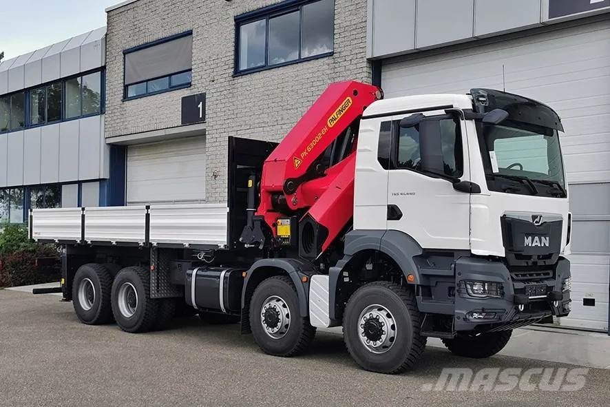 Man TGS 41.440 BB CH FLATBED WITH CRANE (3 units), Nieuwerkerk aan den ...