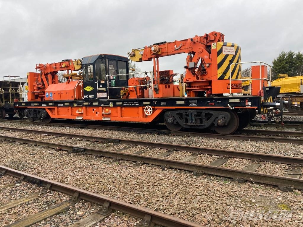 Cowans Sheldon TRM Tracklayer rail Crane grue, 1980, Crewe, France ...