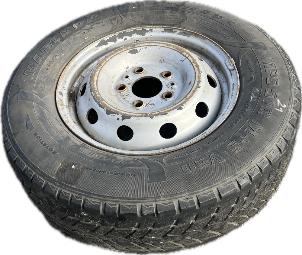 1X PNEUMATIKA MATADOR S DISKEM, 225/70 R15C, Lišov, Tšekki - Käytetyt ...