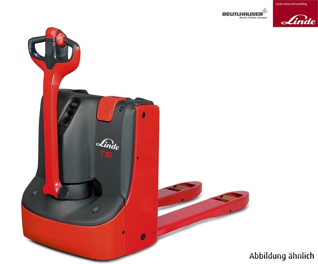 Linde T16 Rotabatt f. 387/388, 2014, Almanya - düsük seviye kaldirici ...