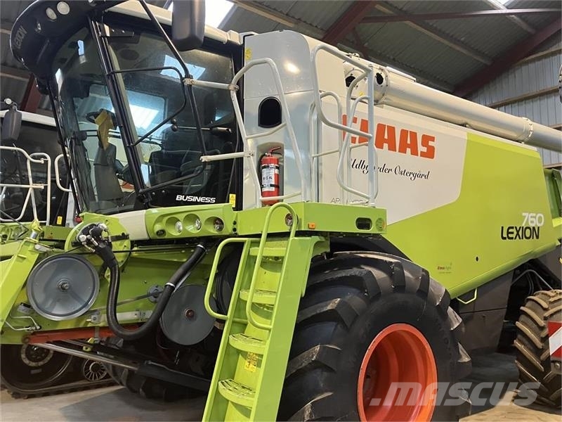 Claas LEXION 760, 2010, Aalestrup, Denmark - Used combine harvesters ...