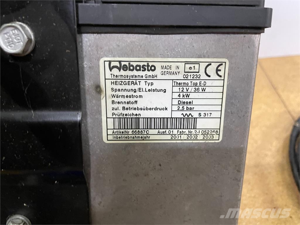 Webasto telestart T70 Webasto telestart T70, Tingvejen 40B, Danemark - d'occasion autre - Mascus ...