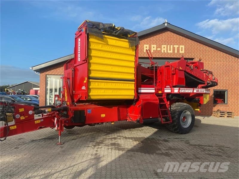 Grimme SE-150-60-NB XXL Hjultræk og tre pigbånd, kan leje, 2016, Ikast ...