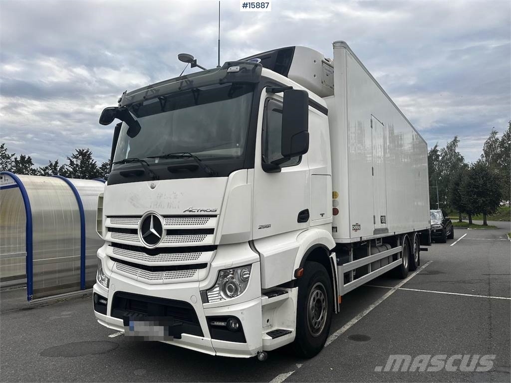 Mercedes-Benz Actros 6x2 Box Truck w/ fridge/freezer unit., 2015, Oslo ...