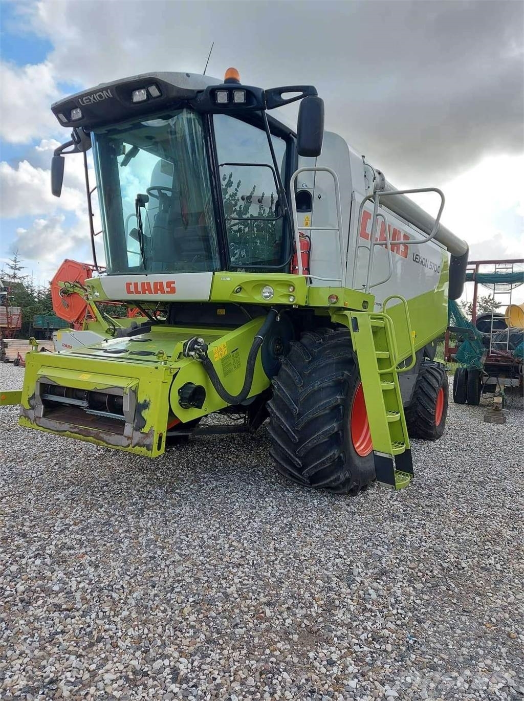 CLAAS Lexion 570C, 2008, Lituanie - d'occasion moissonneuse batteuse ...