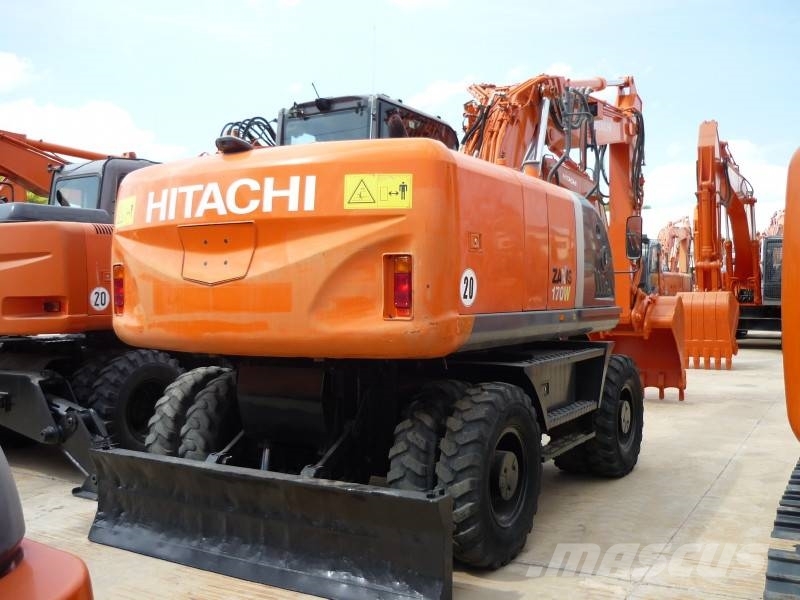 Hitachi ZX170W-3, 2009, Griechenland - Gebrauchte Mobilbagger - Mascus ...