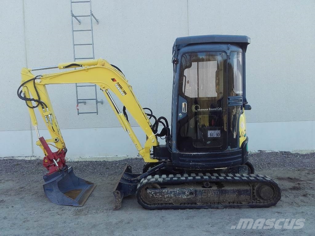 Used Yanmar Vio 30 mini excavators
